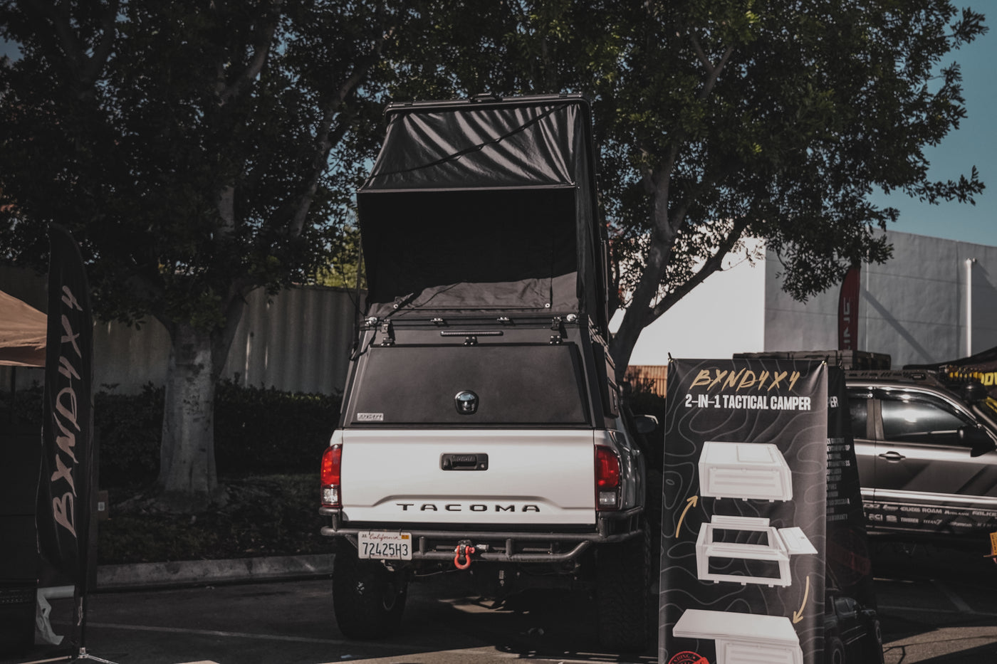 Toyota Tacoma Tactical Truck Camper - BYND 4x4 – bynd4x4
