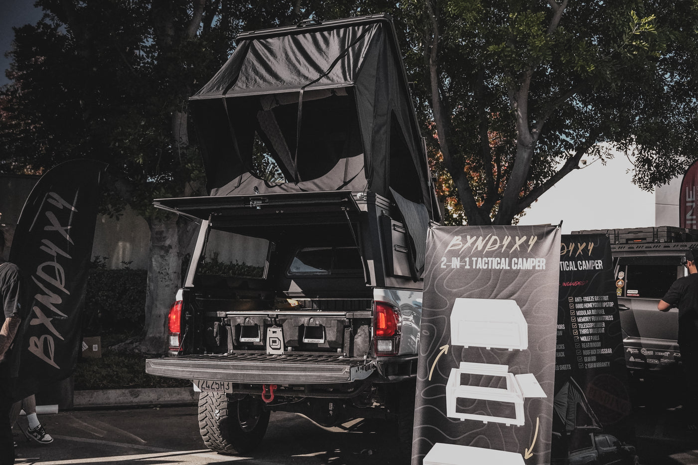 Toyota Tacoma Tactical Truck Camper - BYND 4x4 – bynd4x4